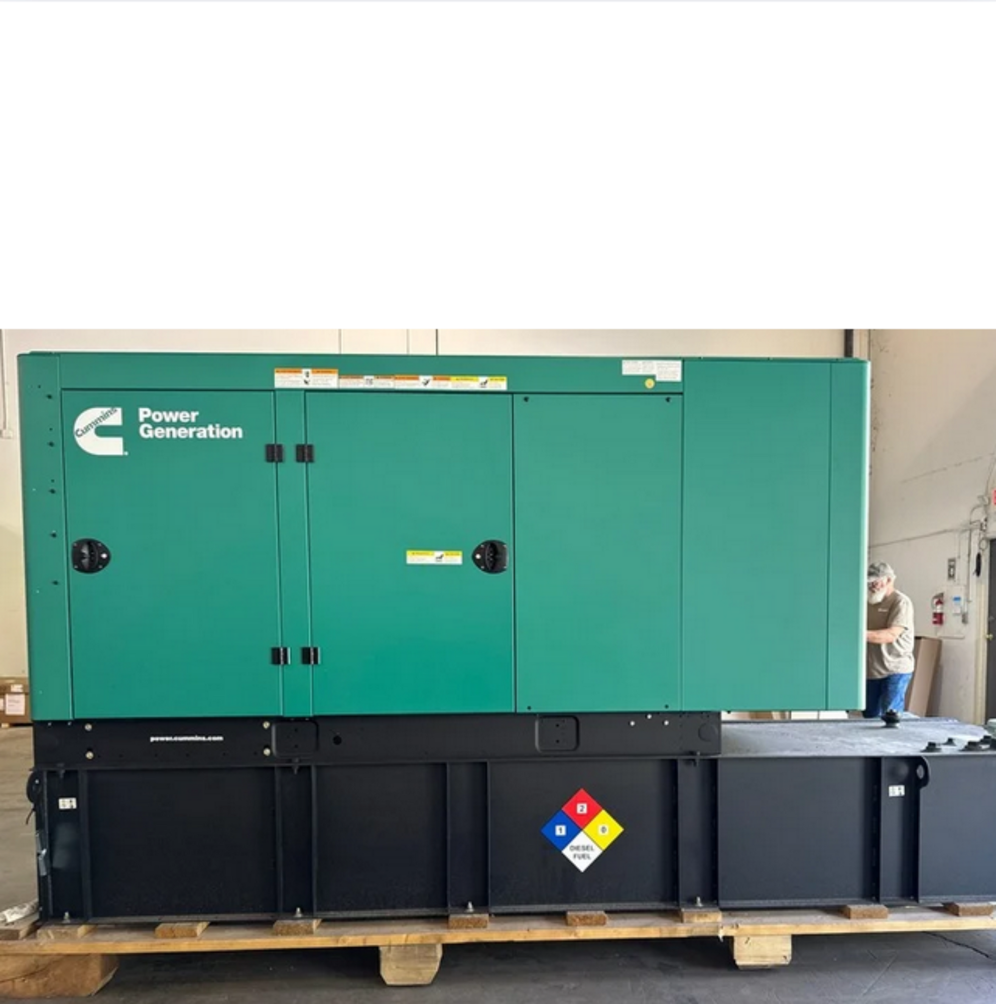Cummins C100D6C 100kW Diesel Genset 277/480V 3-Ph – Buckeye Power Systems